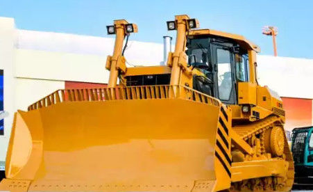 Crawler Type Hydraulic Swamp Bulldozer Truck for Construction 63Kpa